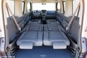 Honda Element Interior Seat Configurations