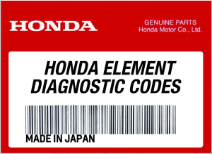 Honda Element Diagnostic Codes and What they Mean | OBD2 Check Engine Light